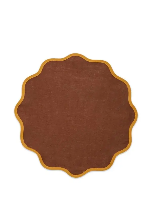 La DoubleJ Cloud Linen Placemats - Brown