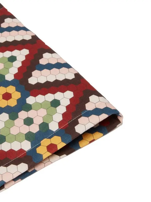 La DoubleJ Geometric-pattern Placemat