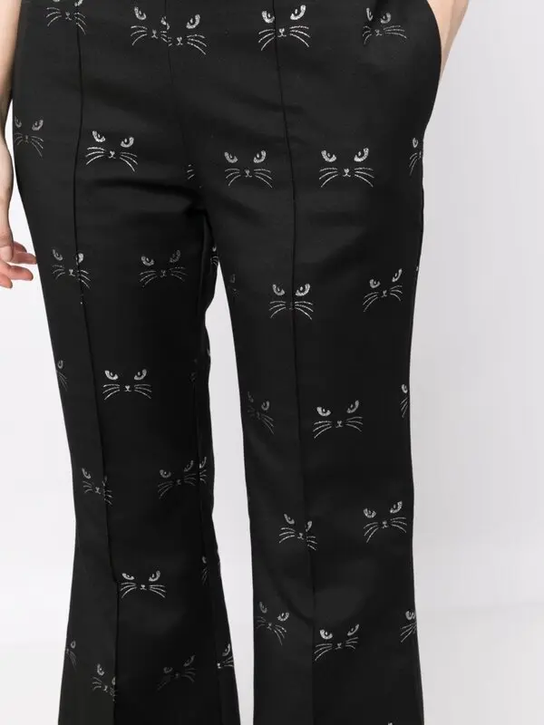 MACGRAW Circa 72 Patterned Jacquard Trousers