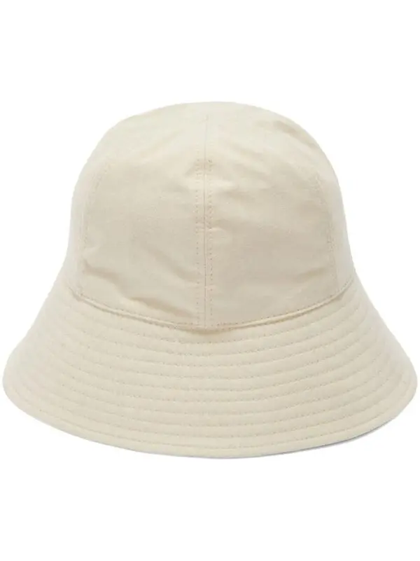 JIL SANDER Wide-brim Bucket Hat - Neutrals