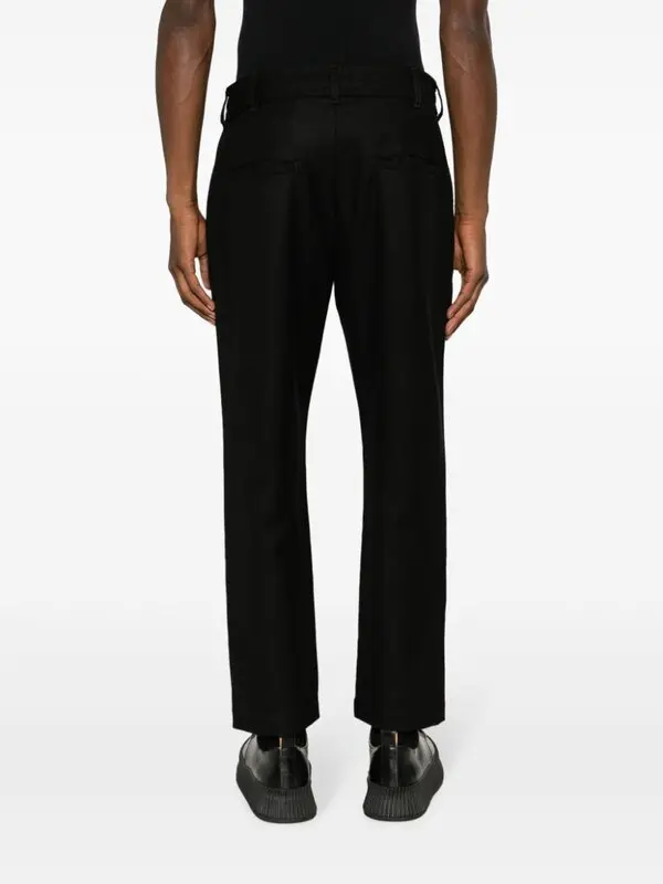 Andrea Ya'aqov Drawstring Straight-leg Trousers