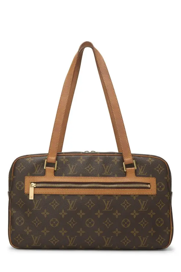 LOUIS VUITTON Monogram Canvas Cite Shoulder Bag - Brown
