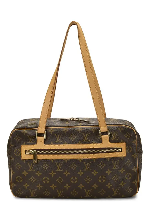LOUIS VUITTON Monogram Canvas Cite Shoulder Bag - Brown