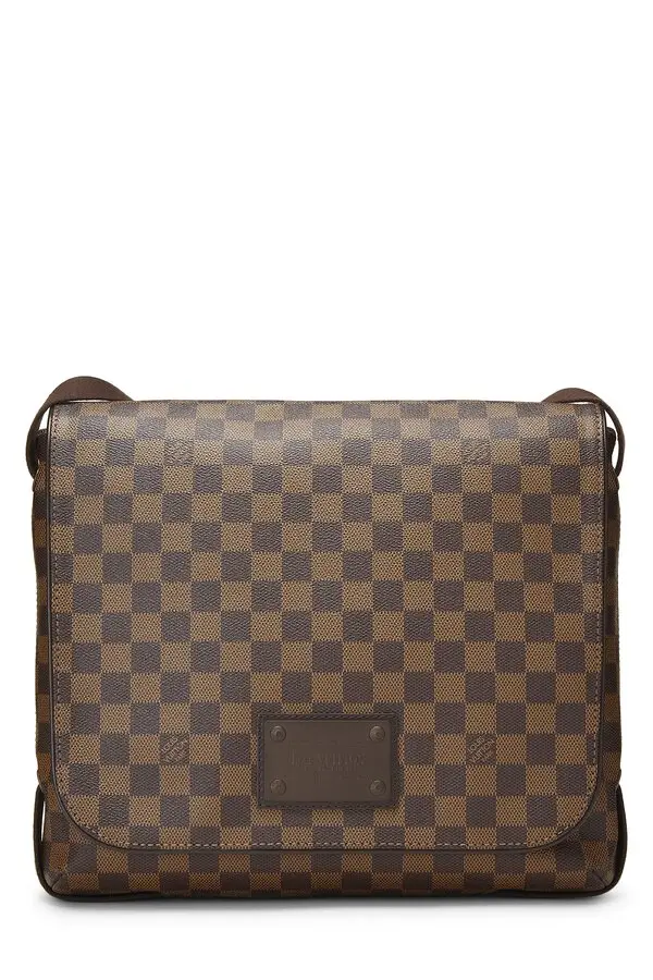 LOUIS VUITTON Damier Ebene Brooklyn Messenger Bag