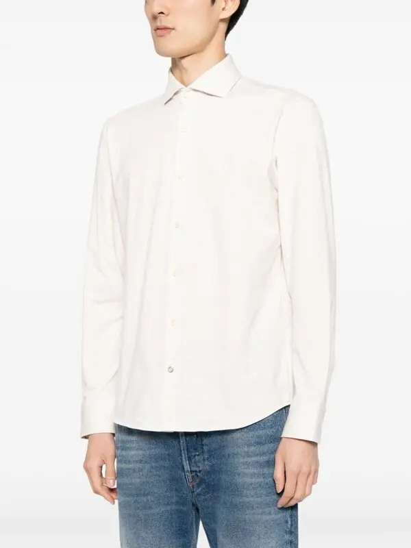 BOSS Stretch-cotton Twill Shirt