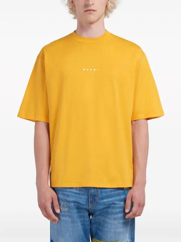 Marni Logo-print Cotton T-shirt