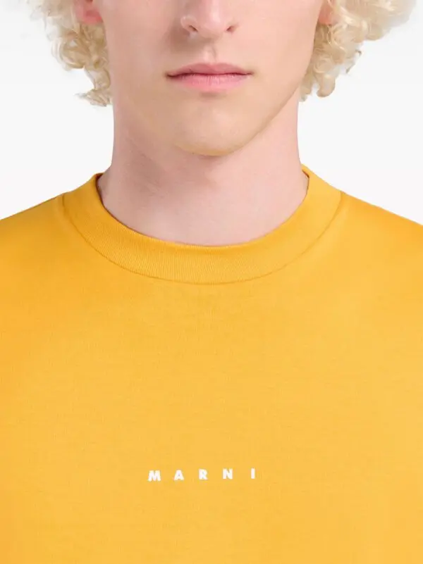 Marni Logo-print Cotton T-shirt