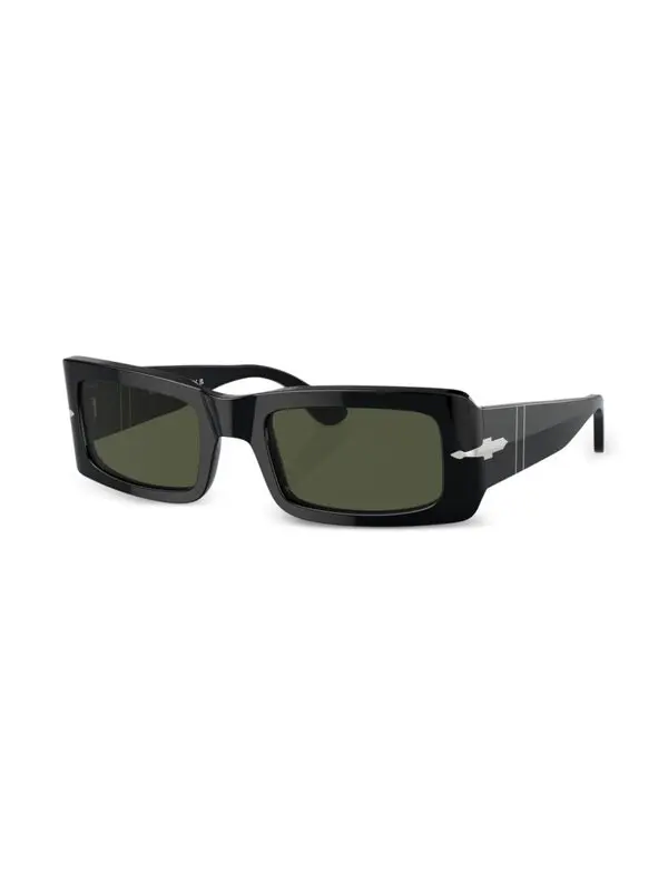 Persol Francis Rectangle-frame Sunglasses - Black