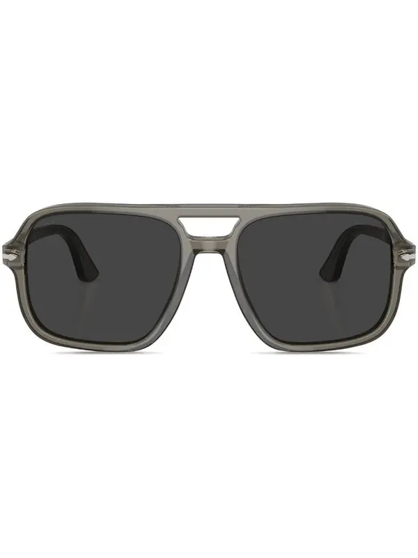 Persol Pilot Frame Sunglasses - Grey