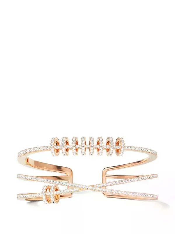APM MONACO Triple Cuff Bracelet - Gold