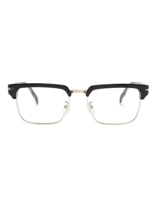 DB EYEWEAR BY DAVID BECKHAM Square-frame Glasses - Black