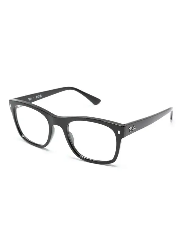 Ray-ban Logo-plaque Square-frame Eyeglasses
