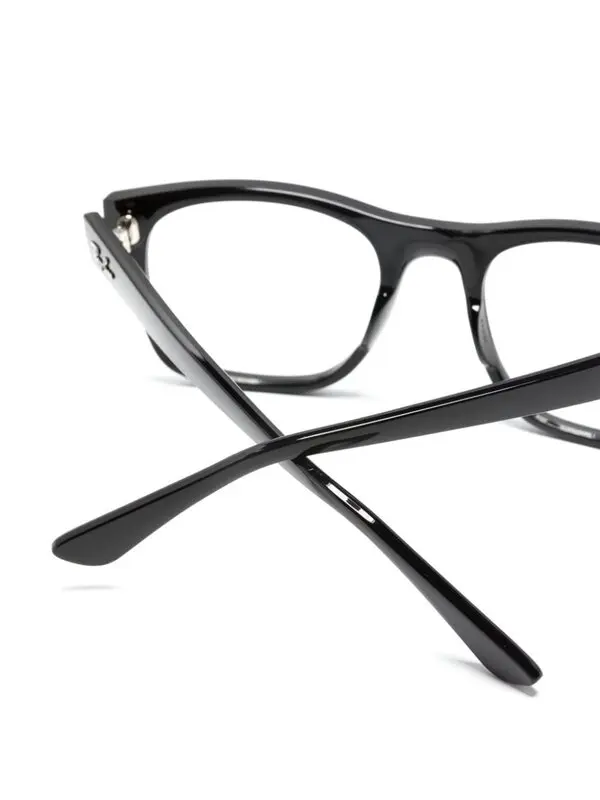 Ray-ban Logo-plaque Square-frame Eyeglasses