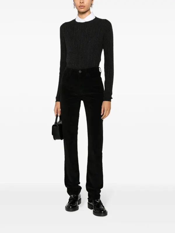3x1 Kaya Split Slim-fit Trousers