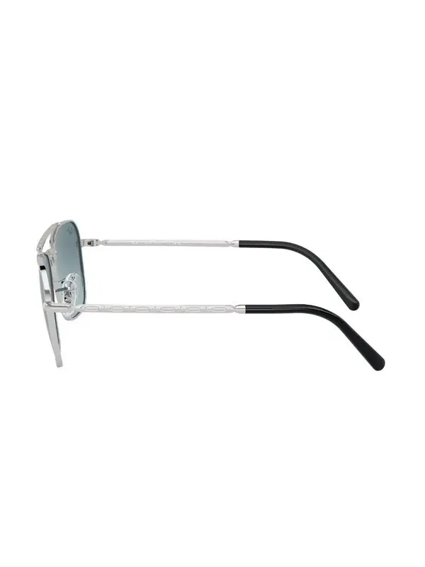 Ray-ban Caravan Square-frame Sunglasses - Silver