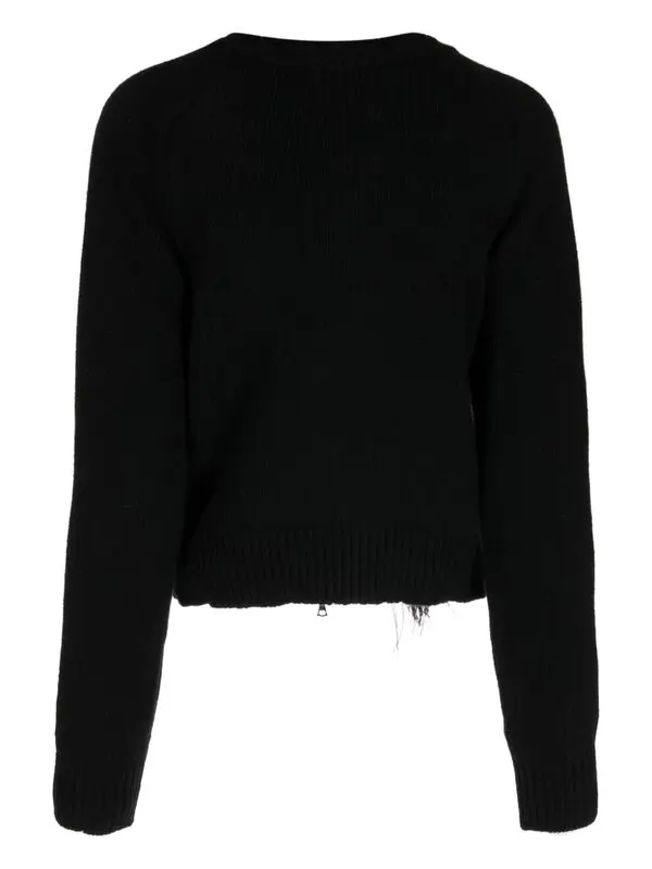 Dice Kayek Crystal-embellished Zip-up Cardigan