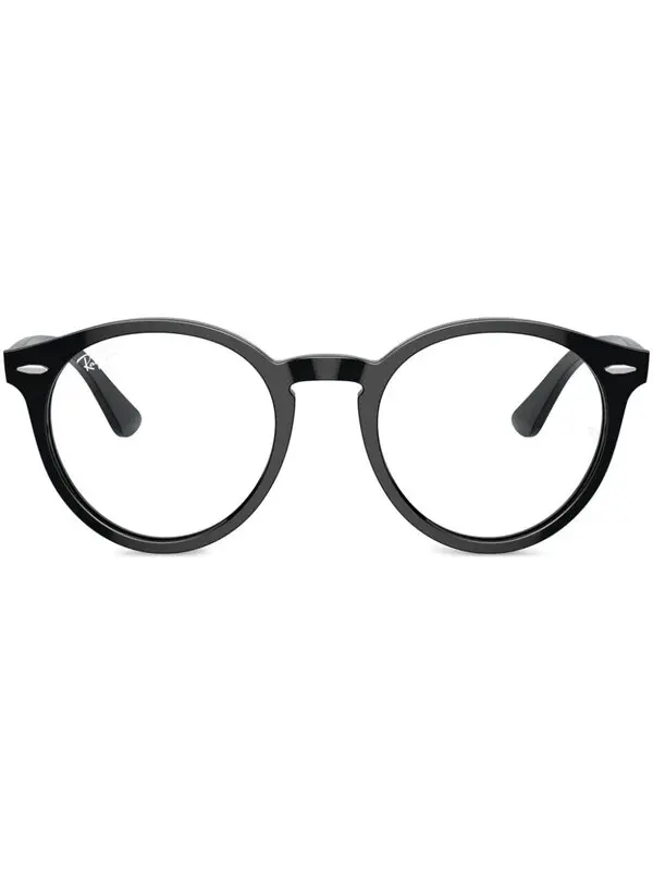 Ray-ban Larry Optics Round-frame Glasses - Black
