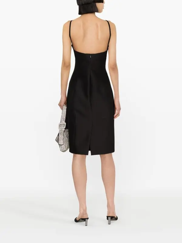 Versace Halterneck Bustier Midi Dress
