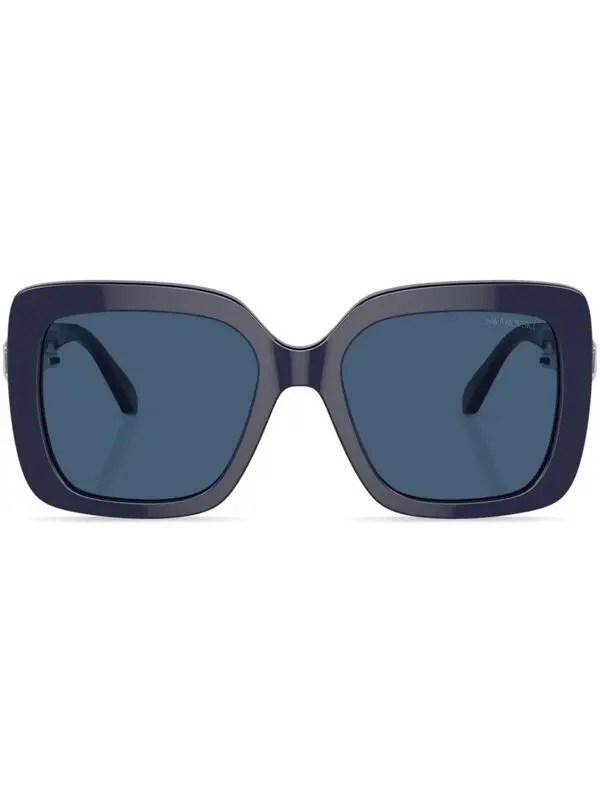 SWAROVSKI Crystal-embellished Sunglasses - Blue