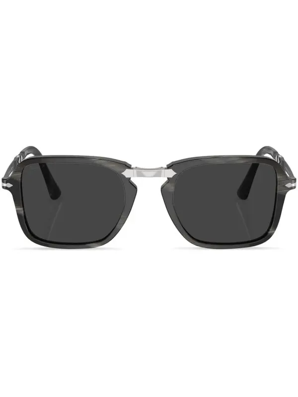 Persol Square Frame Tinted Sunglasses - Black