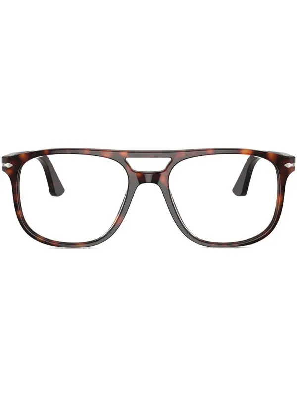Persol Pilot-frame Glasses - Green