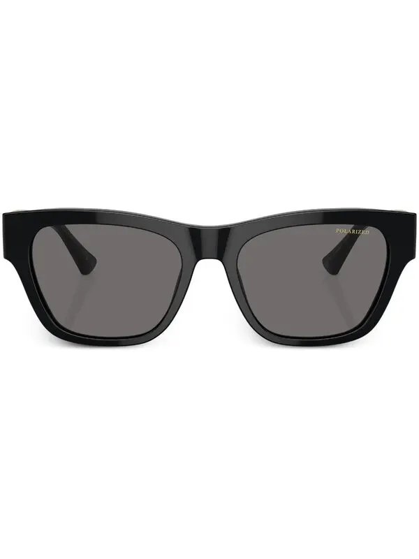 Versace Rectangle-frame Sunglasses - Black