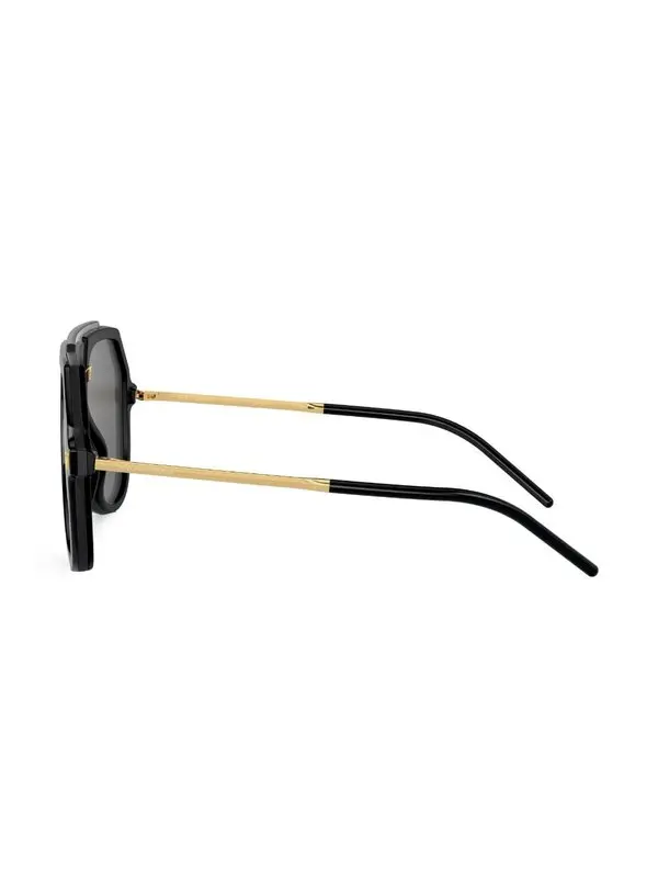 Dolce & Gabbana Round-frame Tinted Sunglasses
