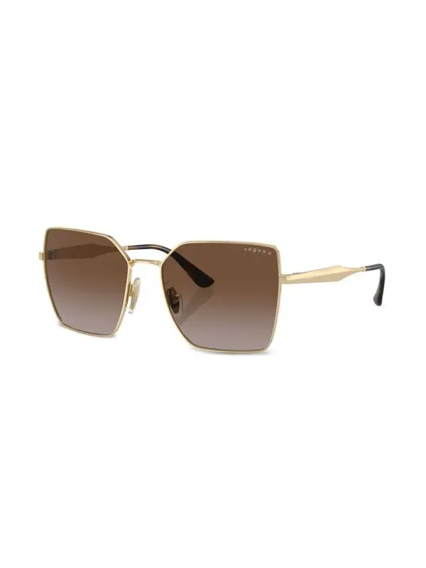 VOGUE EYEWEAR Square-frame Sunglasses - Gold