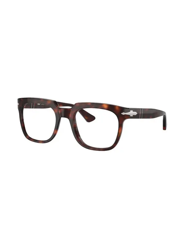Persol Tortoiseshell Square Frame Glasses