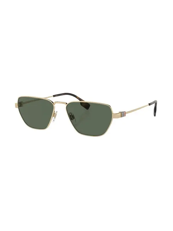 Burberry Vintage Check Geometric Sunglasses