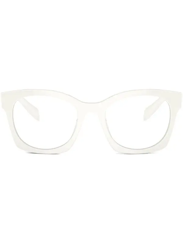 Prada D-frame Glasses - White