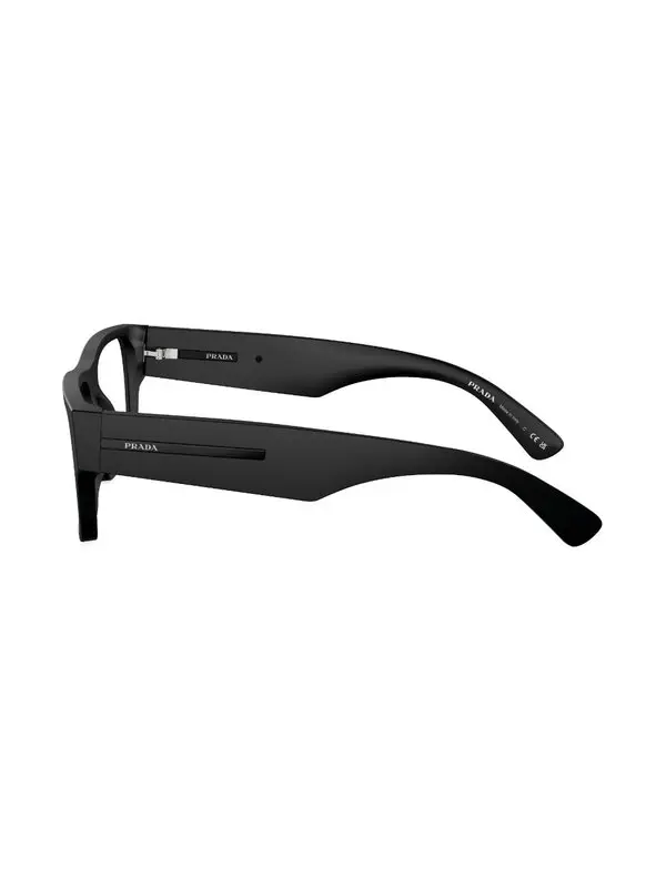 Prada Logo-engraved Square-frame Glasses