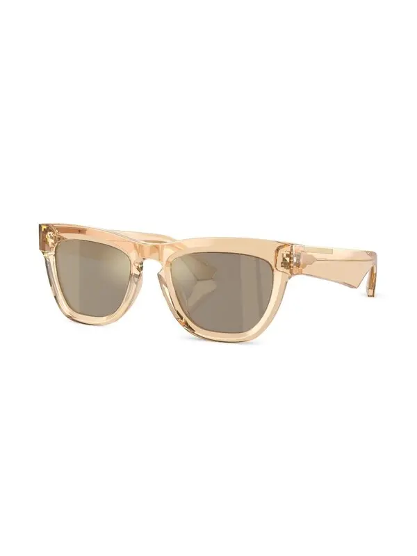 Burberry Logo-engraved Square-frame Sunglasses