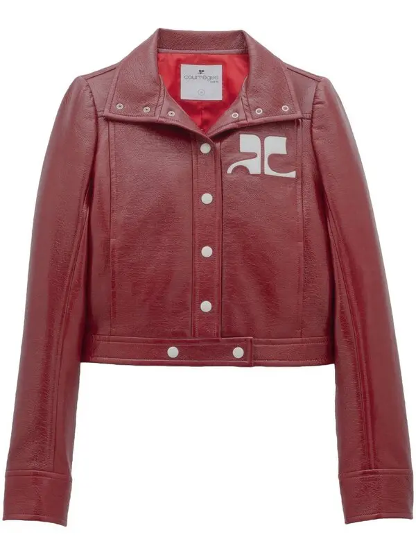 COURREGES Reedition Vinyl Jacket - Red