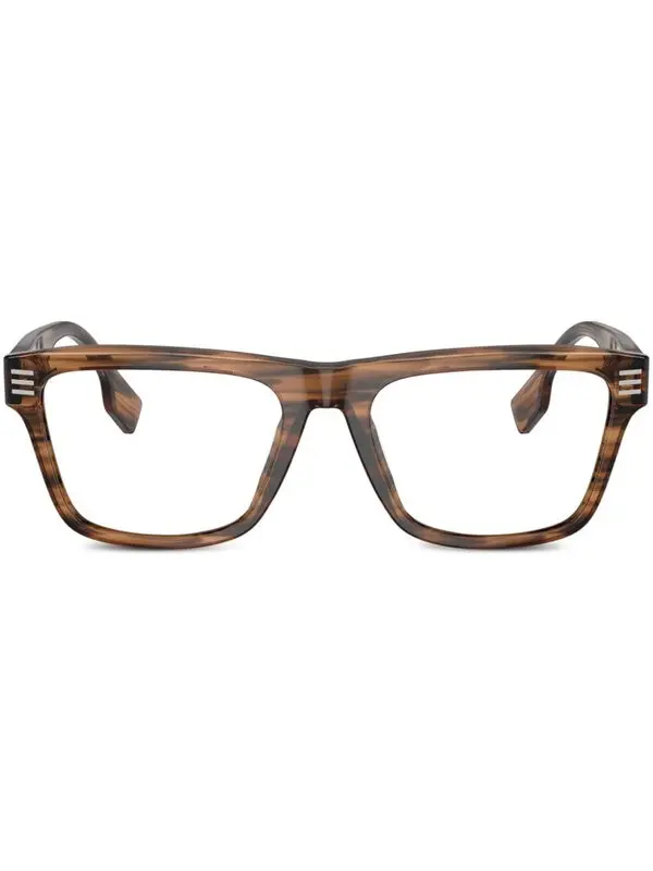 Burberry Square-frame Glasses - Brown
