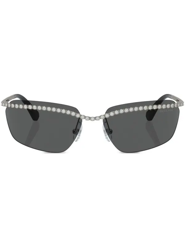 SWAROVSKI Rectangle-frame Sunglasses