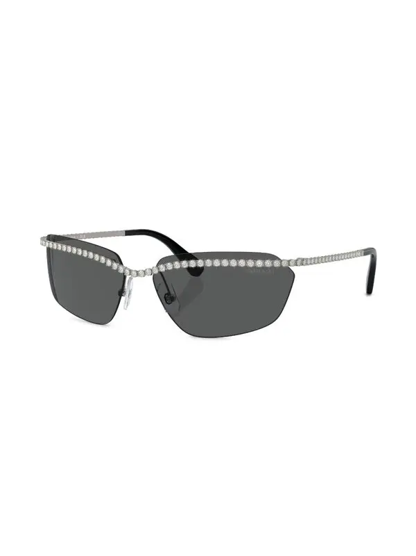 SWAROVSKI Rectangle-frame Sunglasses