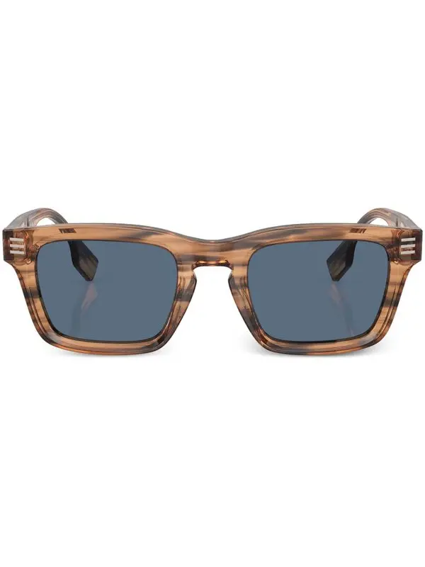 Burberry Rectangle-frame Sunglasses - Brown