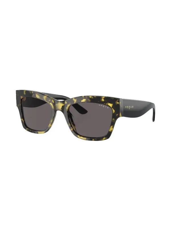 VOGUE EYEWEAR Rectangle-frame Sunglasses - Yellow
