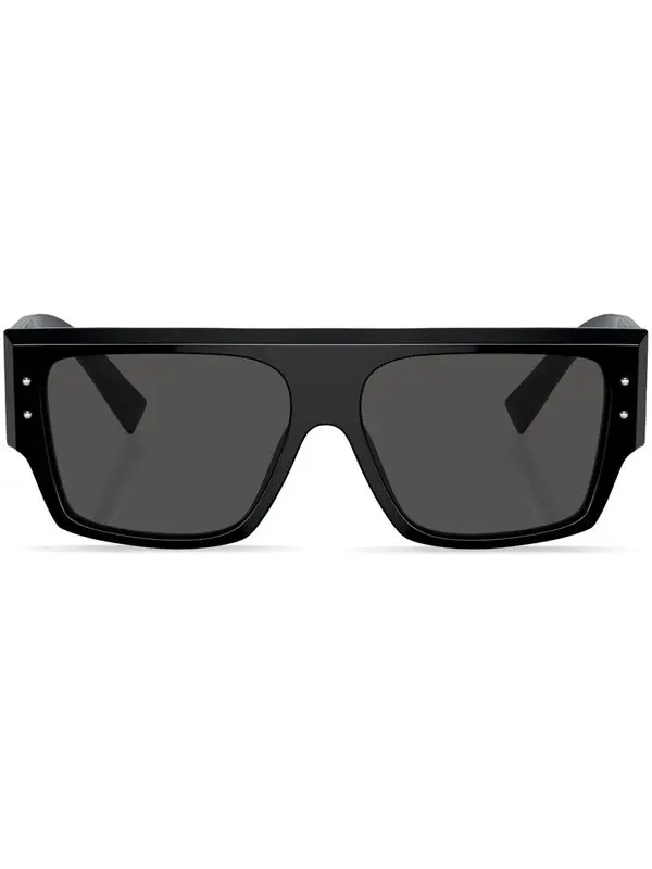 Dolce & Gabbana Rectangle-frame Sunglasses - Black