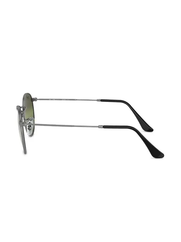 Ray-ban Round Metal Chromance Sunglasses - Grey