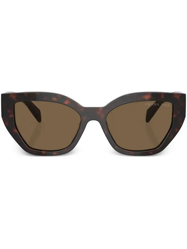 Prada Tortoiseshell Cat-eye Sunglasses - Brown