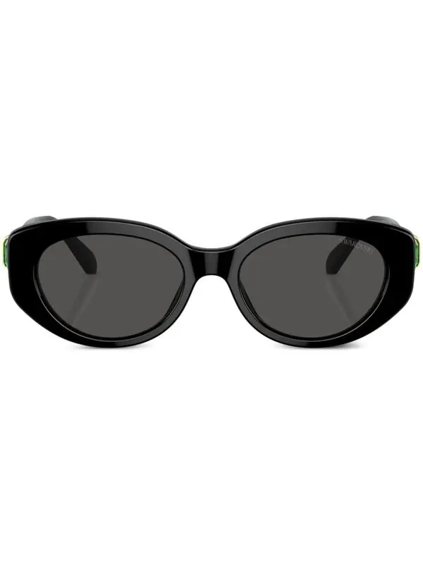SWAROVSKI Crystal-embellished Sunglasses - Black
