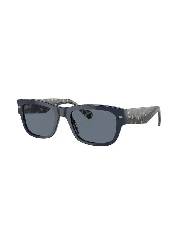 VOGUE EYEWEAR Rectangle-frame Sunglasses - Blue