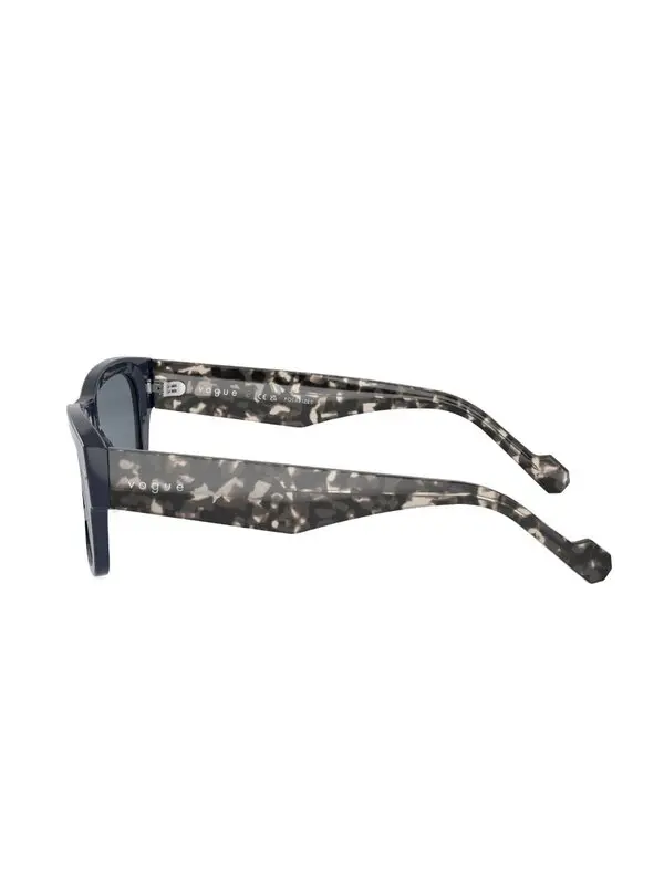 VOGUE EYEWEAR Rectangle-frame Sunglasses - Blue