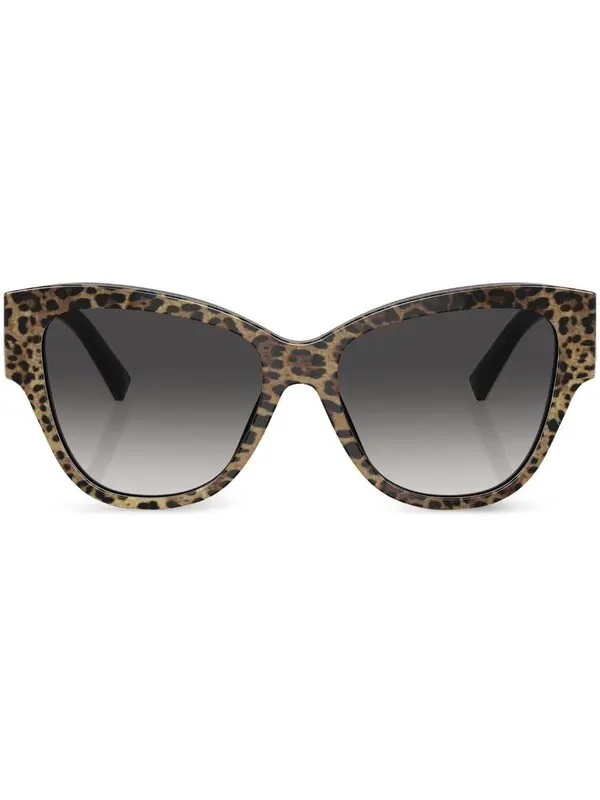 Dolce & Gabbana Butterfly-frame Sunglasses - Black