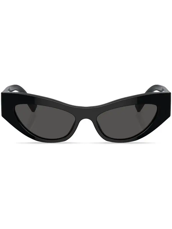 Dolce & Gabbana Oval-frame Sunglasses - Black