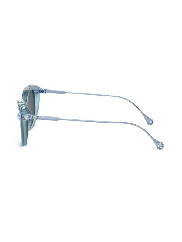 SWAROVSKI Crystal-embellished Cat-eye Sunglasses