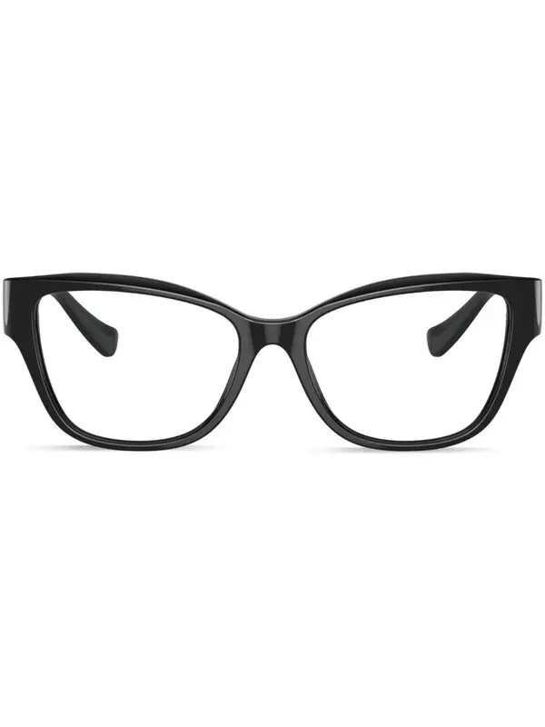 Versace Medusa Plaque Cat-eye Glasses - Black