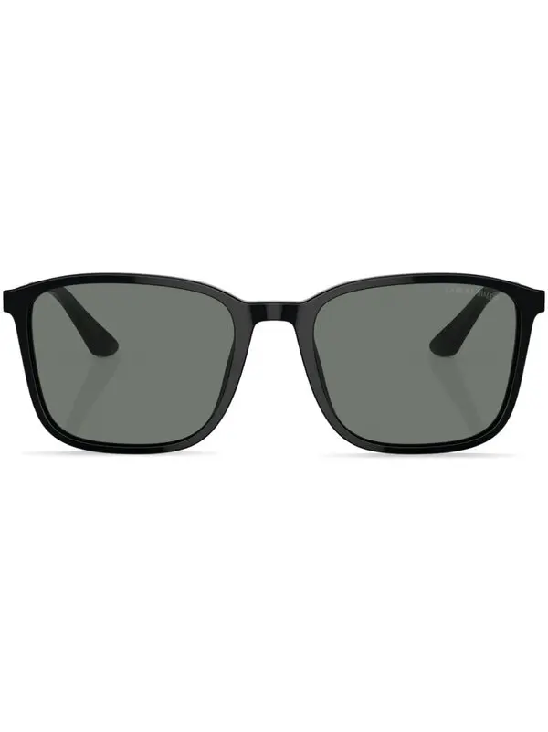 Giorgio Armani Square Frame Sunglasses - Black